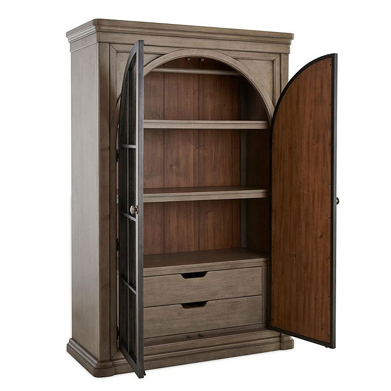 Nashville Ryman Armoire (Grey Taupe) Legacy Classic | Furniture Cart