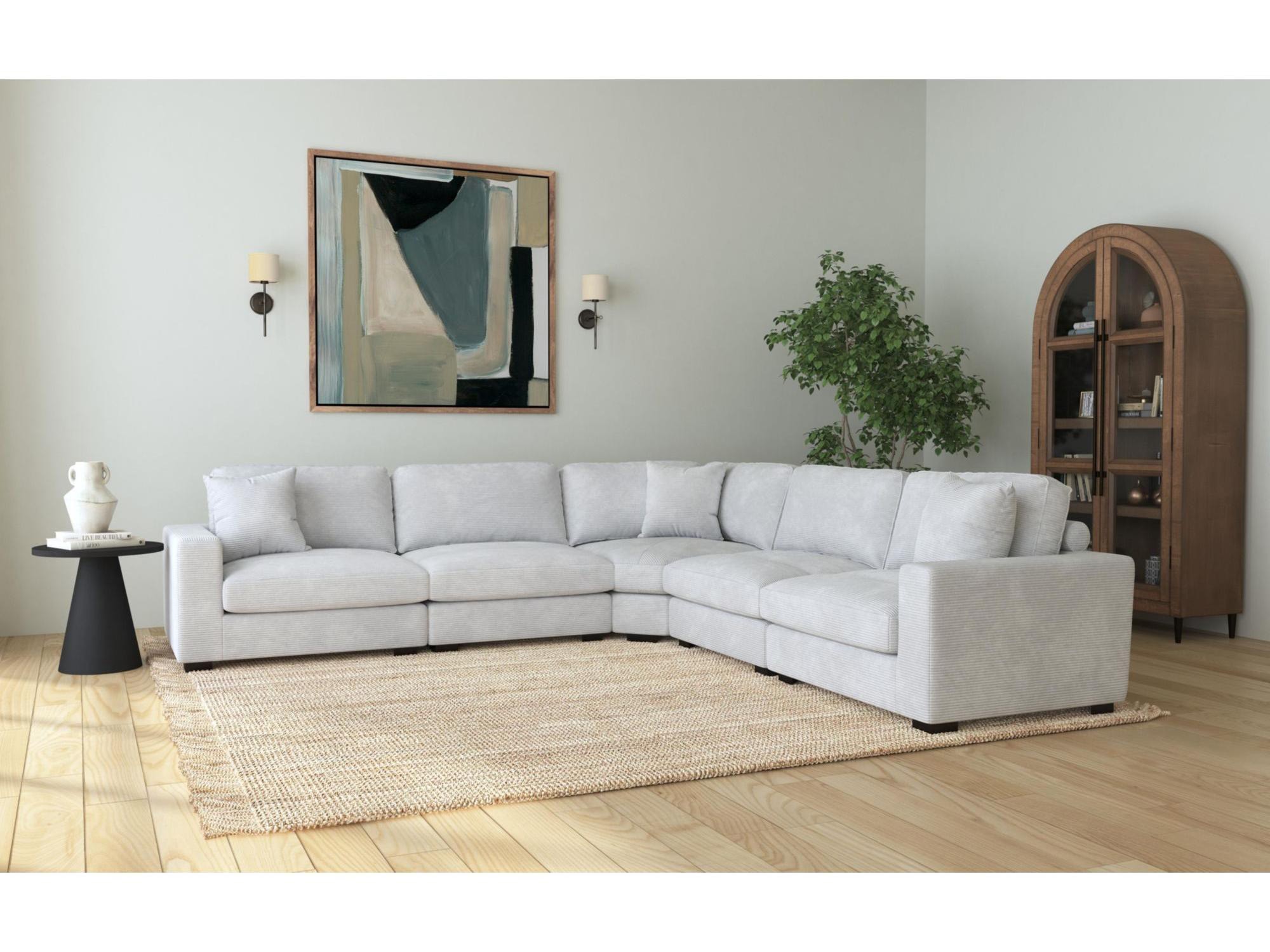 Arizona Stone Sectional Living Room Set Elements Furniture | Furniture Cart