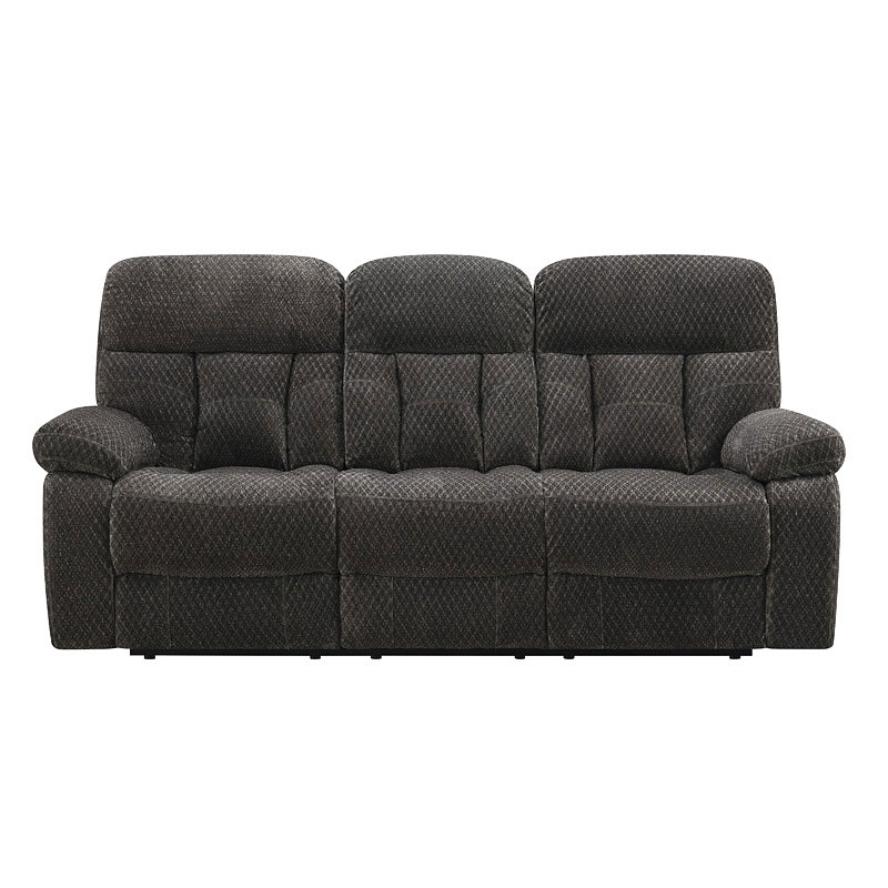 Bravo Power Reclining Sofa W/ Drop-Down Table (Charcoal) New Classic ...