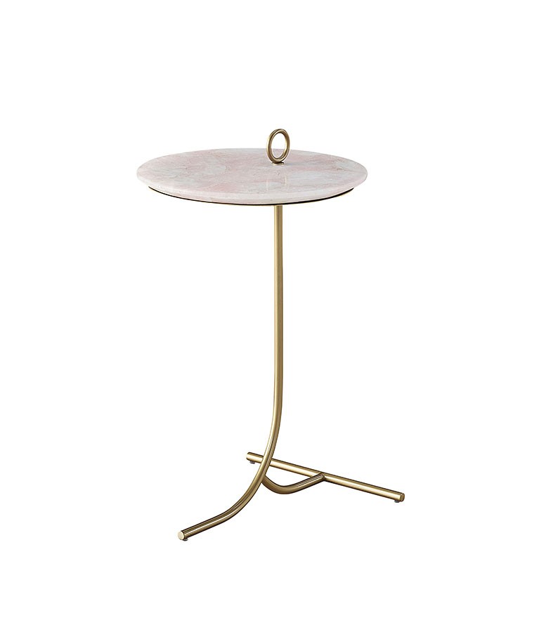 Miranda Kerr Tranquility Rose Quartz Accent Table Universal Furniture ...