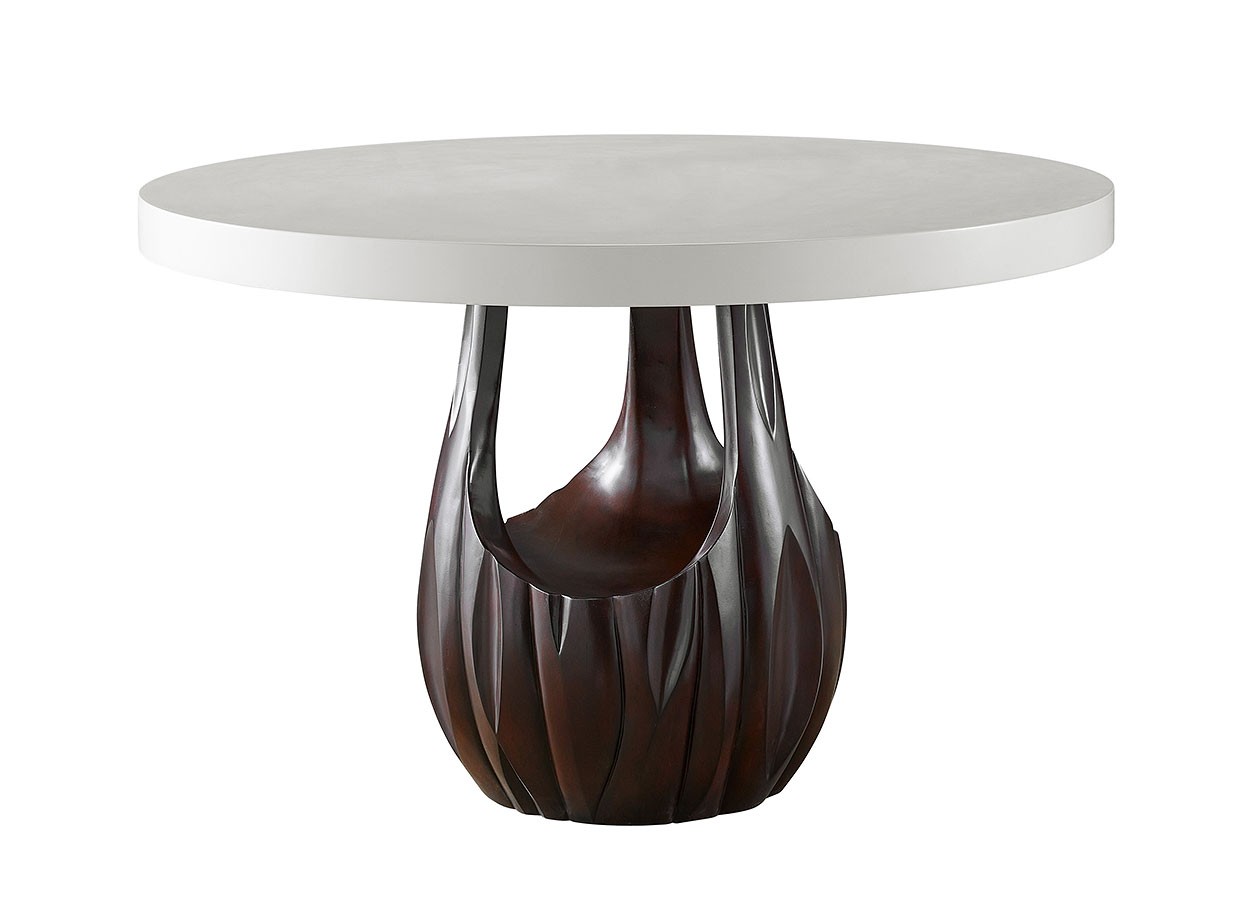 Erinn V X Universal Carmel Round Dining Table Universal Furniture ...