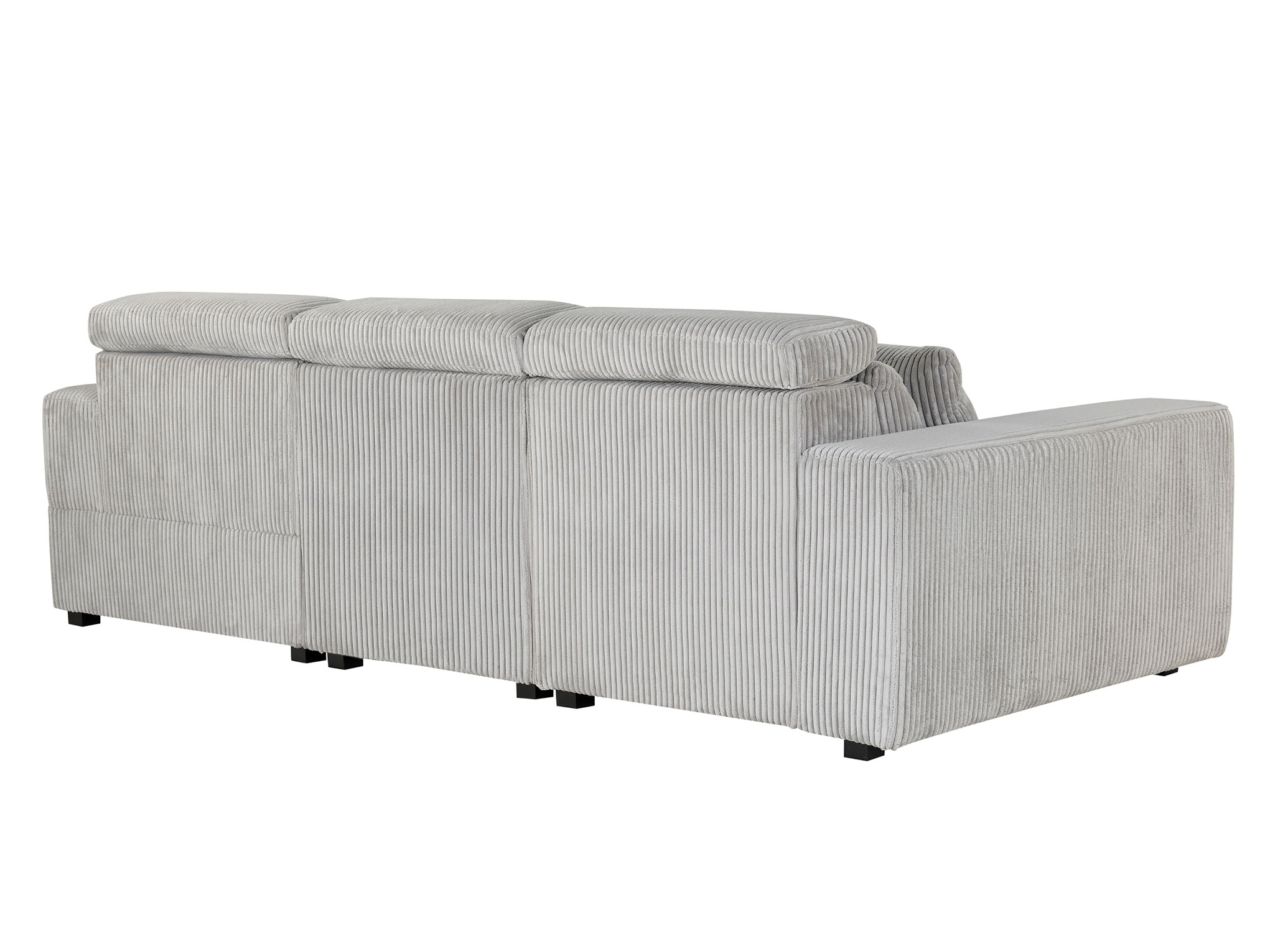 U5945 Grey Power Sectional Global Furniture | Furniture Cart