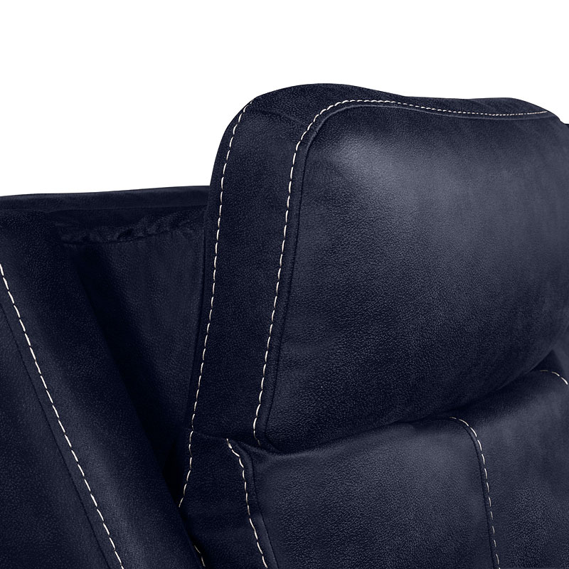 Valencia Power Reclining Loveseat (Ocean) Steve Silver Furniture ...