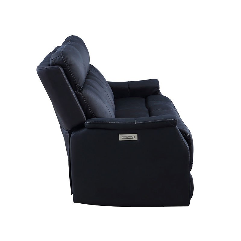 Valencia Power Reclining Sofa (Ocean) Steve Silver Furniture ...