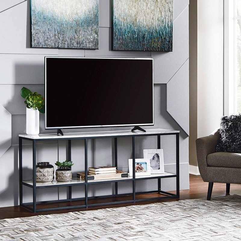 Donnesta Extra Large TV Stand Signature Design | Furniture Cart