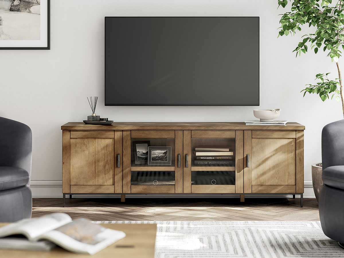 Torlanta Extra Large TV Stand Signature Design | Furniture Cart
