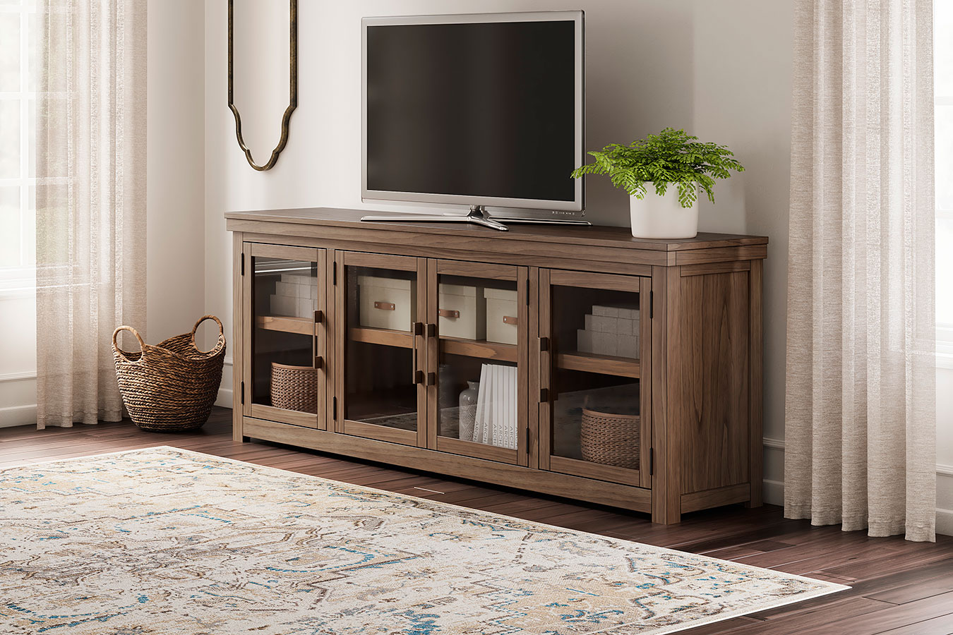 Tv stand for large tv store