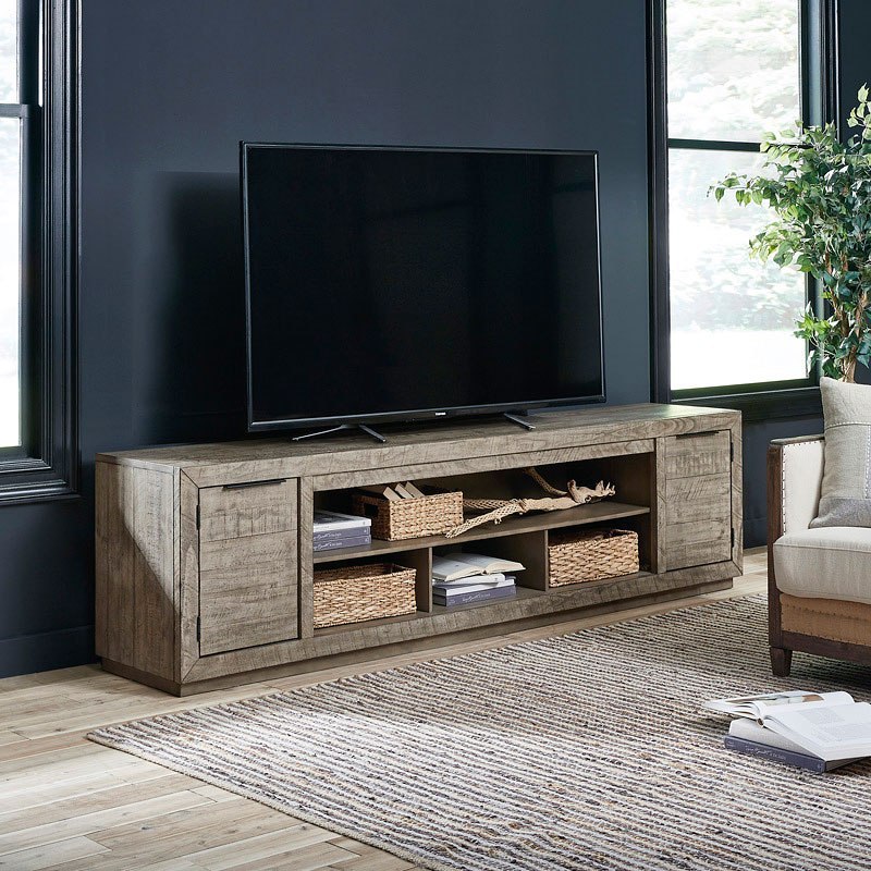 Krystanza Extra Large TV Stand Signature Design | Furniture Cart