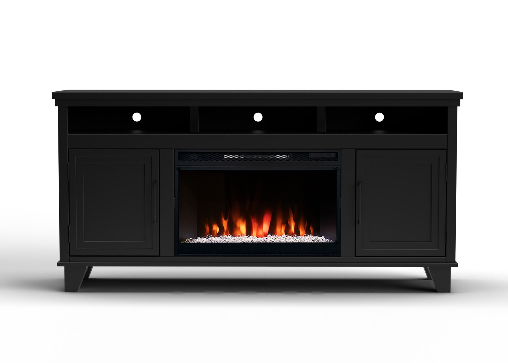 Sonoma Seal Skin 64-inch Fireplace Console Legends Furniture ...