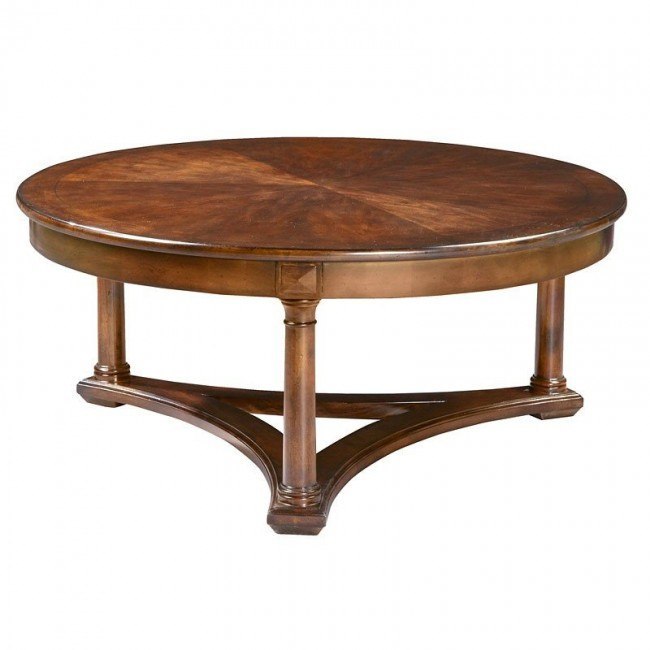 Traditional round coffee table store