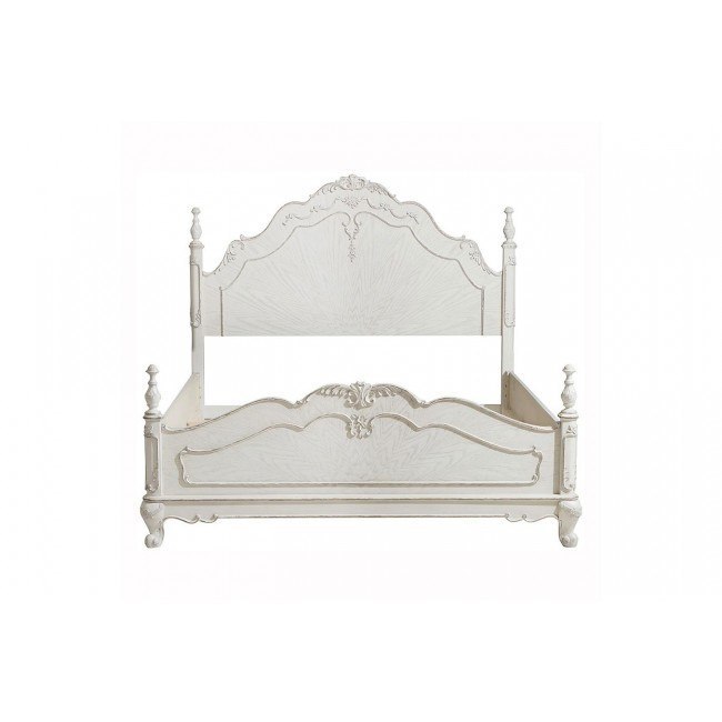 White victorian bed frame store