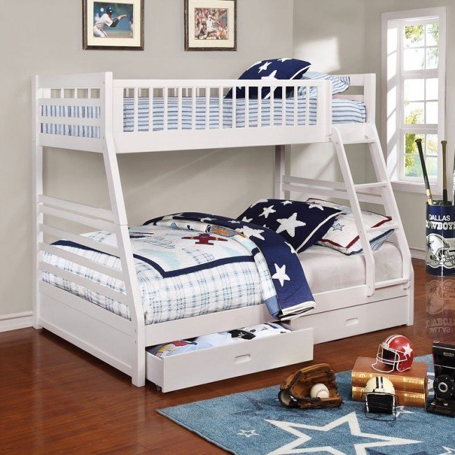 Coaster twin full bunk bed store