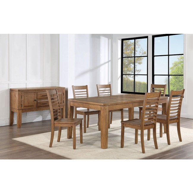 Tan dining room set store