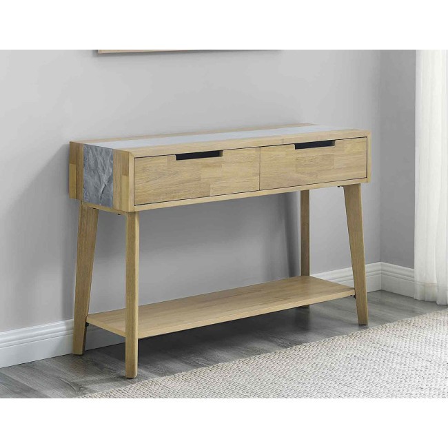 Steve silver sofa table store
