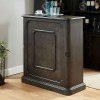 Voltaire Home Bar Set (Gray) Furniture Of America | Furniture Cart