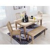 Gleanville Dining Room Set W/ Bench Signature Design | Furniture Cart