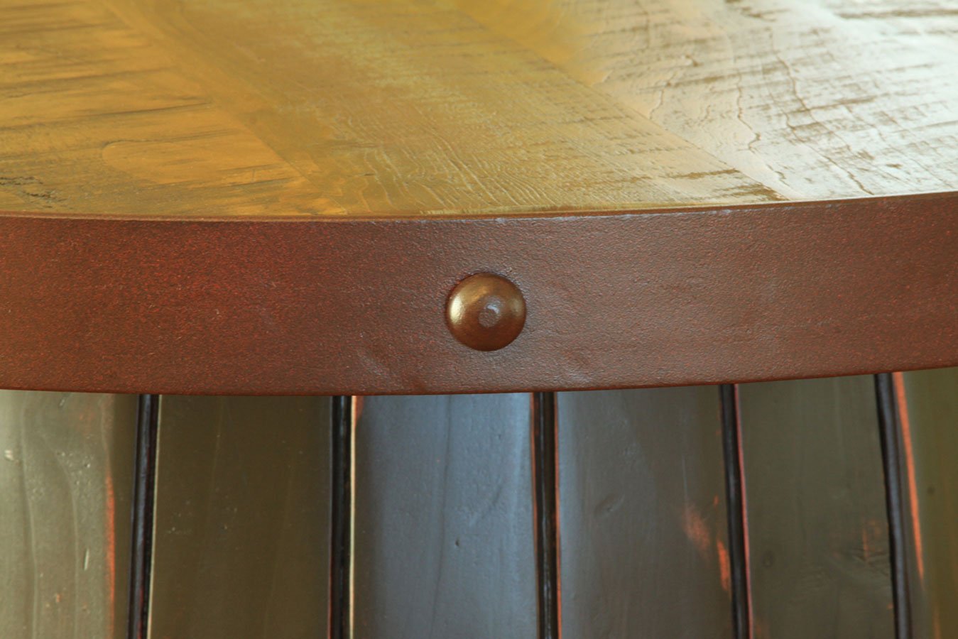 Antique Barrel Base Bistro Table Set IFD Furniture | Furniture Cart