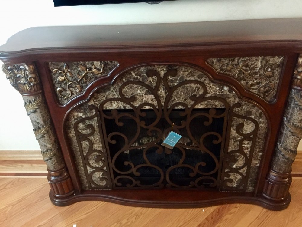 Villa Valencia Fireplace Aico Furniture, 1 Reviews | Furniture Cart